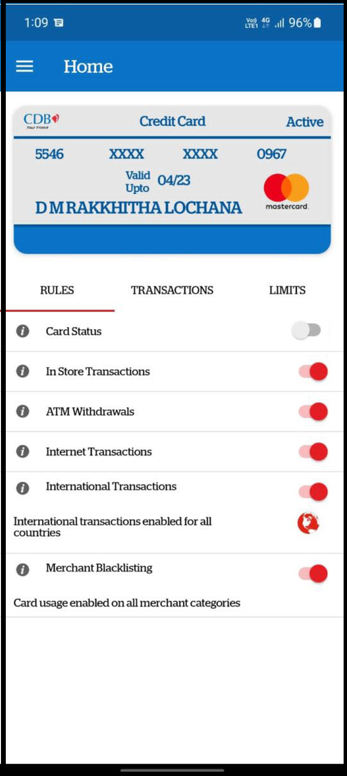 CDB iControl App – Your savior in finance. – Yamu.lk