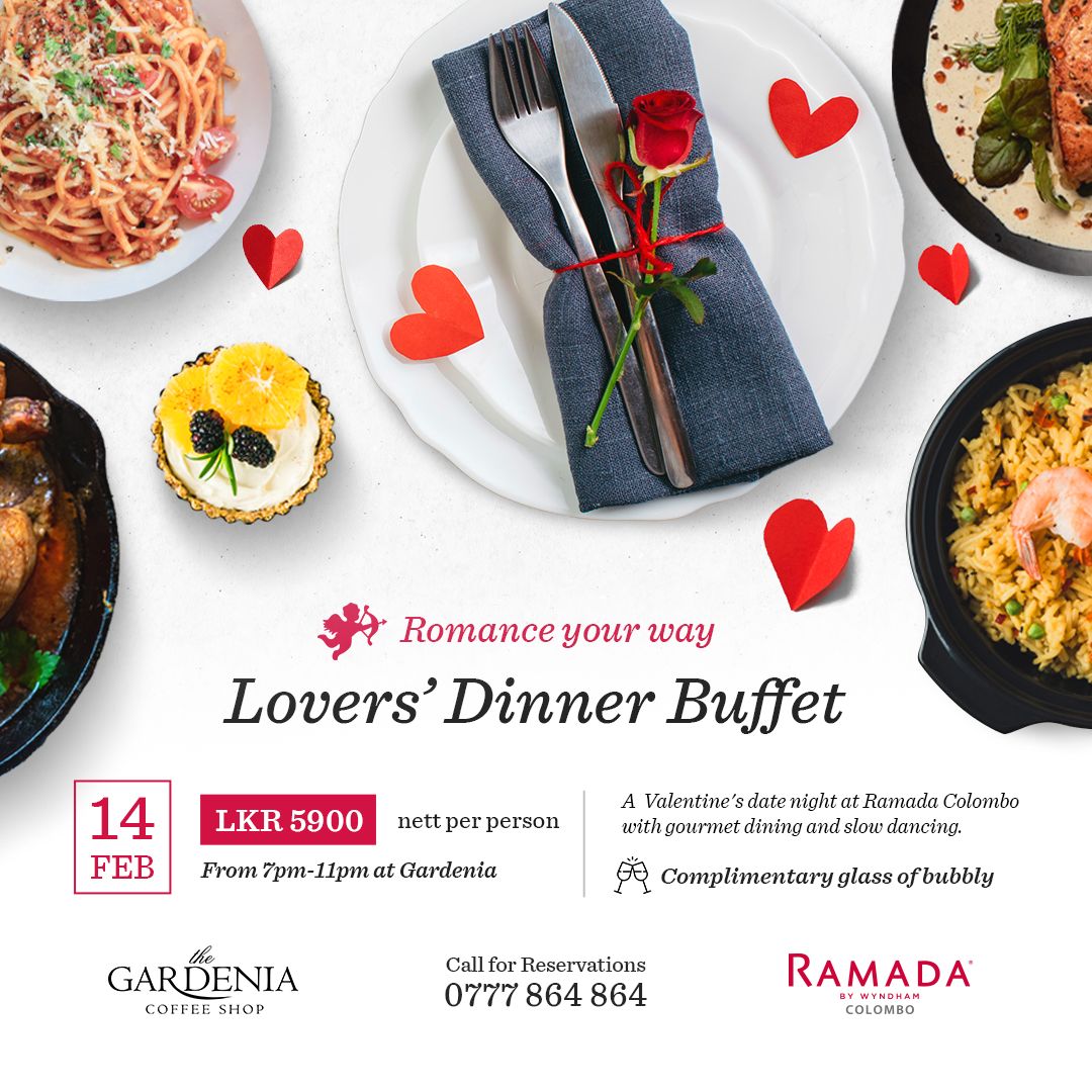 Romance your way at Ramada Colombo this Valentine’s – Yamu.lk