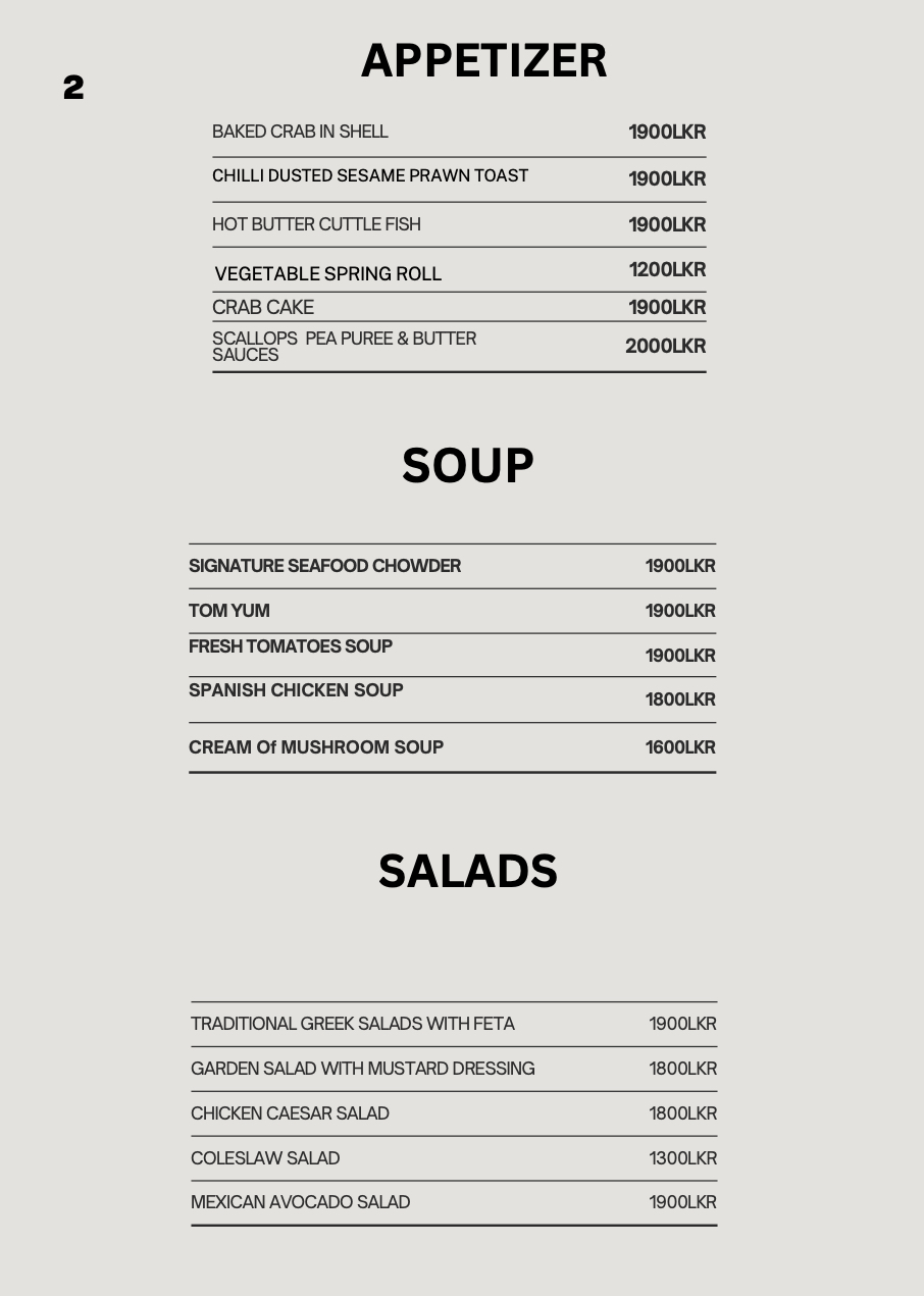 A Luxurious Seafood Experience at Fat Crab Colombo – Yamu.lk